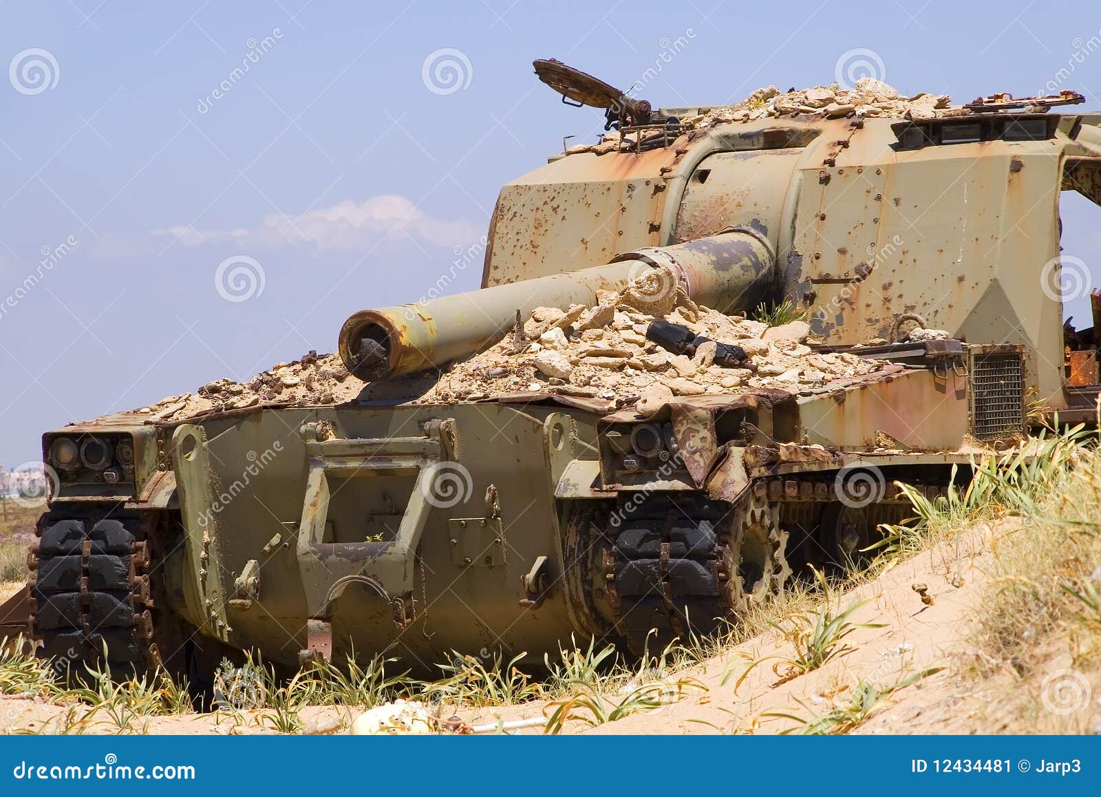 Tank shot stock image. Image of camouflage, power, weapon - 12434481
