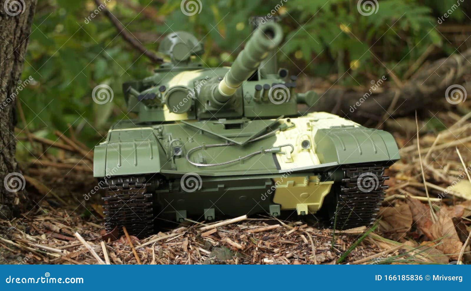 Tank T-72 Powerful Weapon Front View Stock Footage - Video of military ...