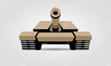 Tank stock vector. Illustration of military, army, vector - 104761729