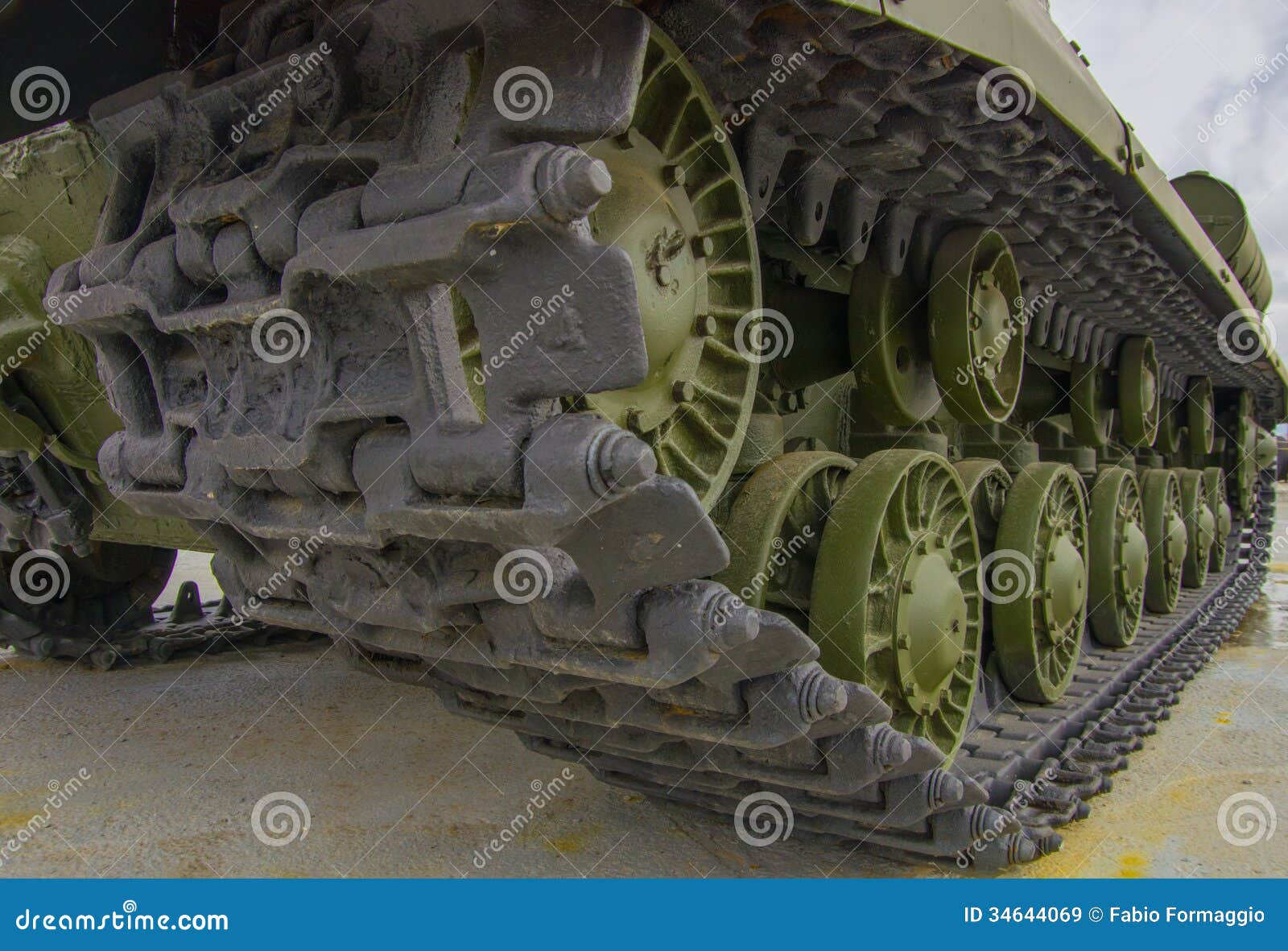 Tank track close up stock image. Image of black, formidable - 34644069