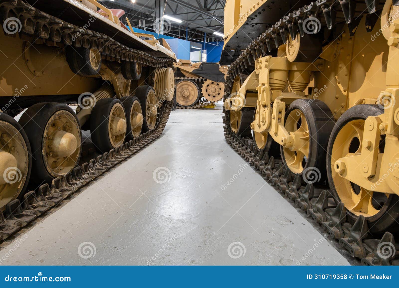 Tank tracks stock photo. Image of england, closeup, indoors - 310719358