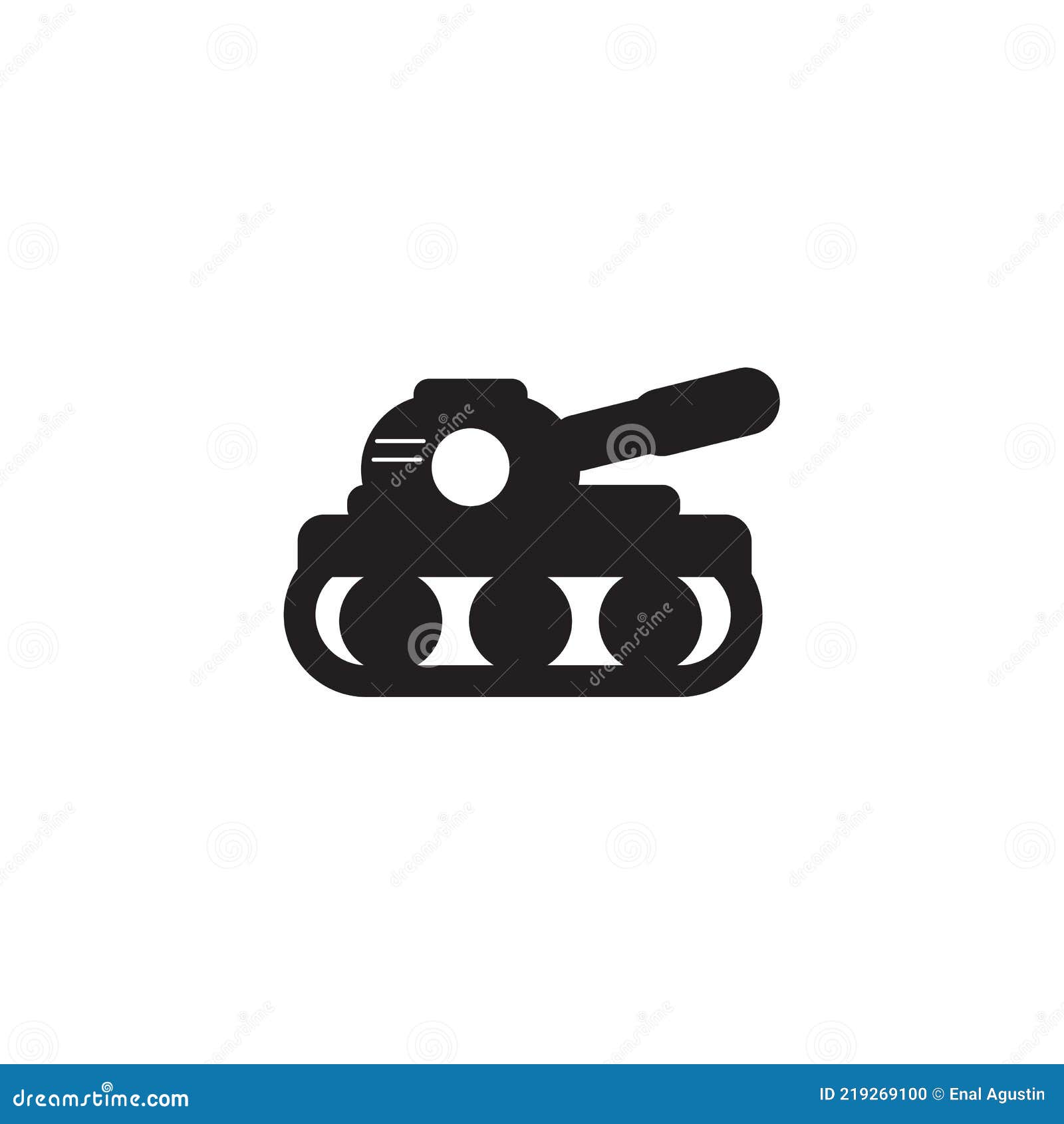 Tank Weapon Logo Design Template Stock Vector - Illustration of petrol ...