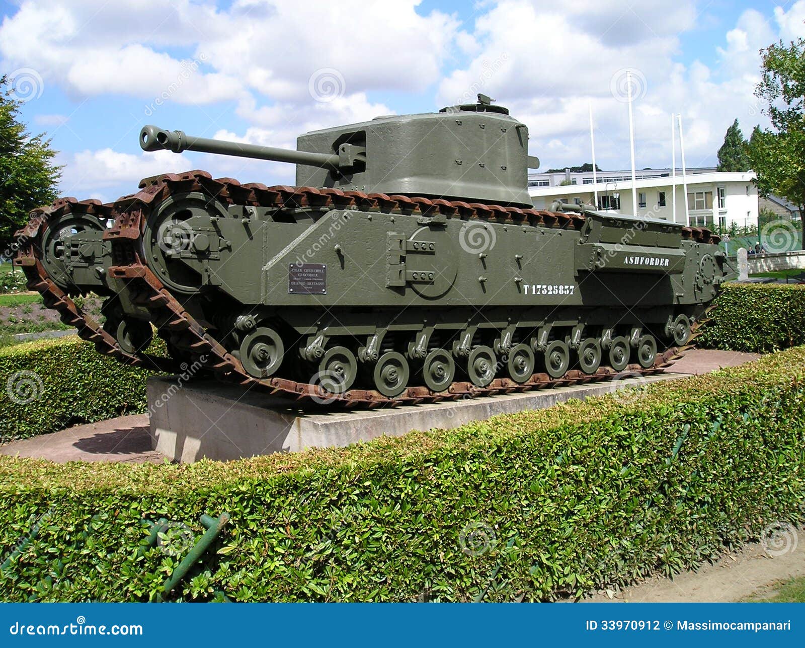 Tank From World War II Stock Image | CartoonDealer.com #42400081