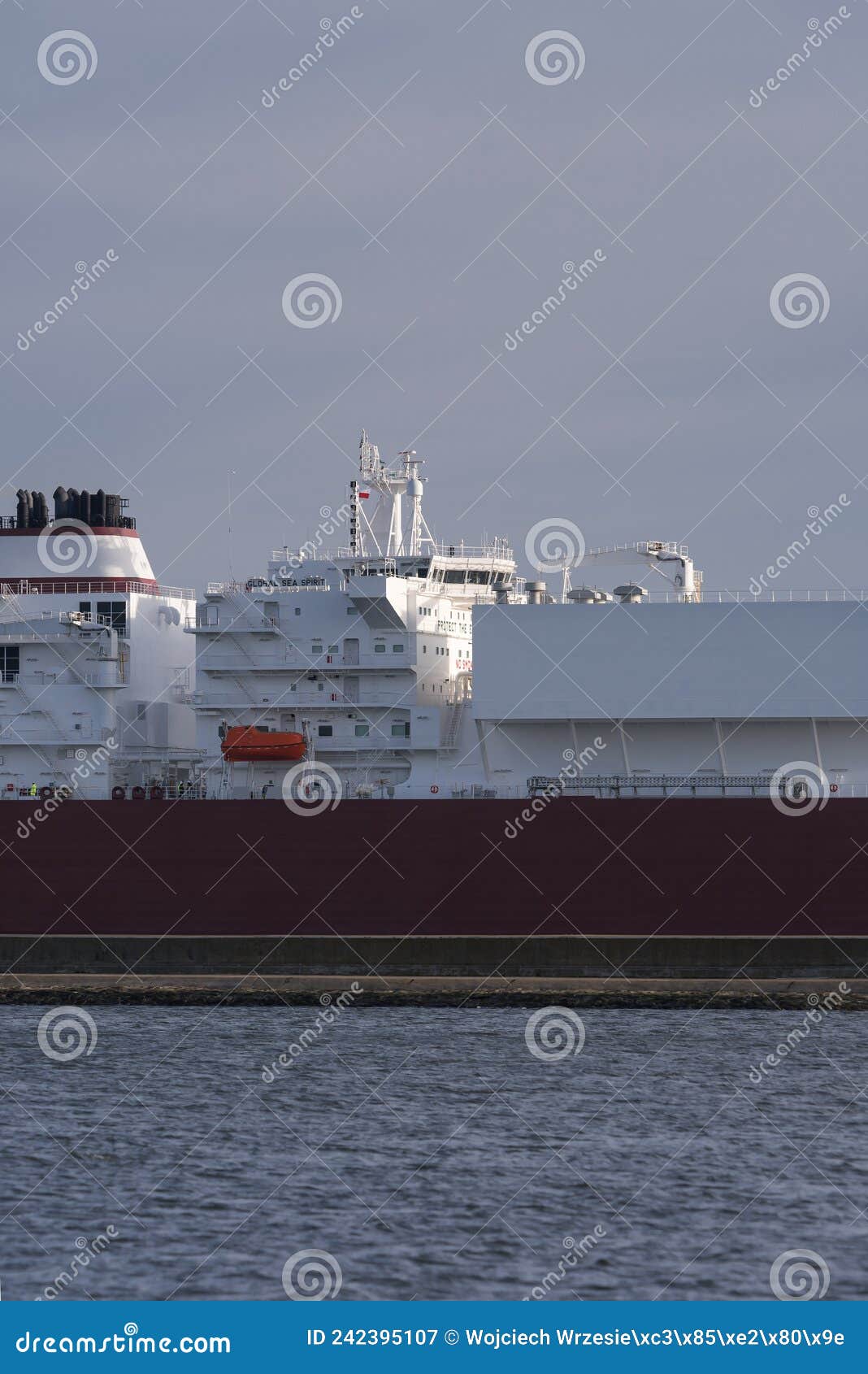 GAS TANKER editorial photography. Image of cargo, flows - 242395107