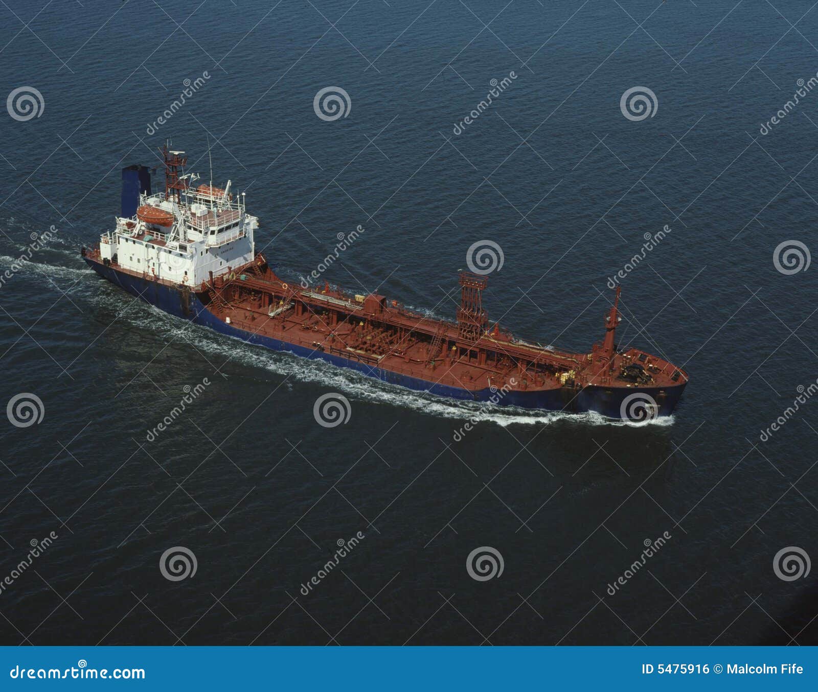 Tanker stock photo. Image of tanker, blue, maritime, trade - 5475916