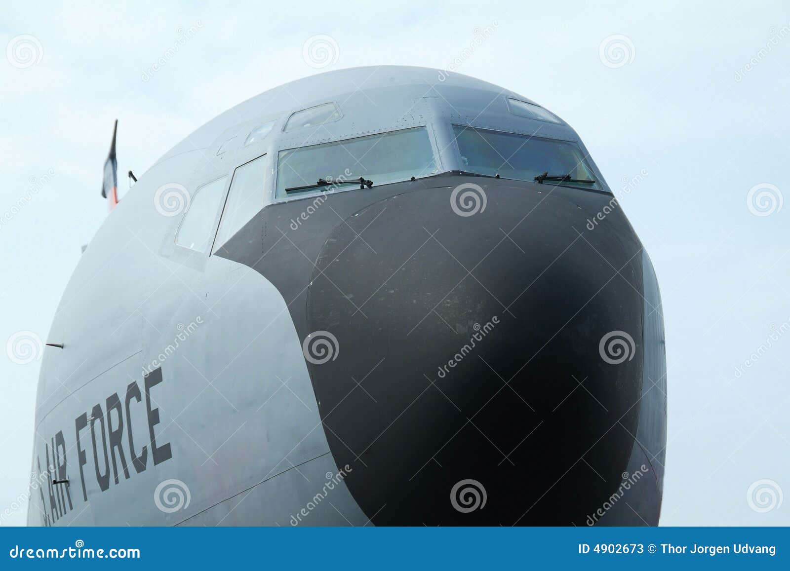 Tanker aircraft stock image. Image of tanker, force, front - 4902673