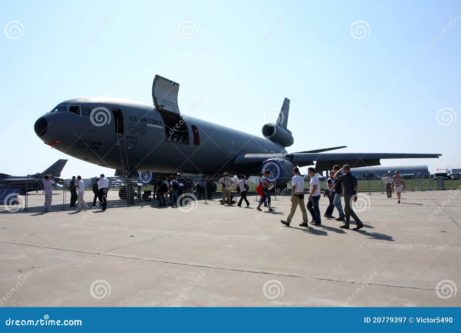 Tanker Aircraft McDonnell Douglas KC-10. Editorial Photography - Image ...