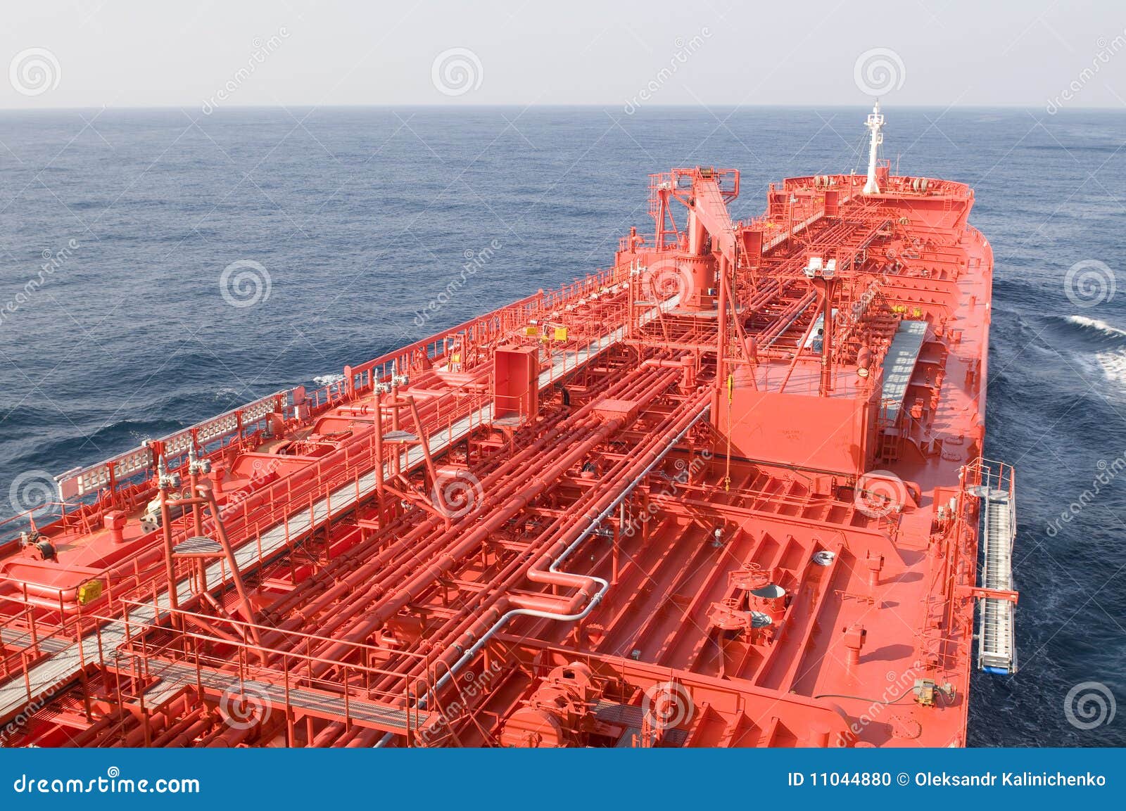 Tanker Crude Oil Carrier Ship Stock Photo - Image of business, fuel ...