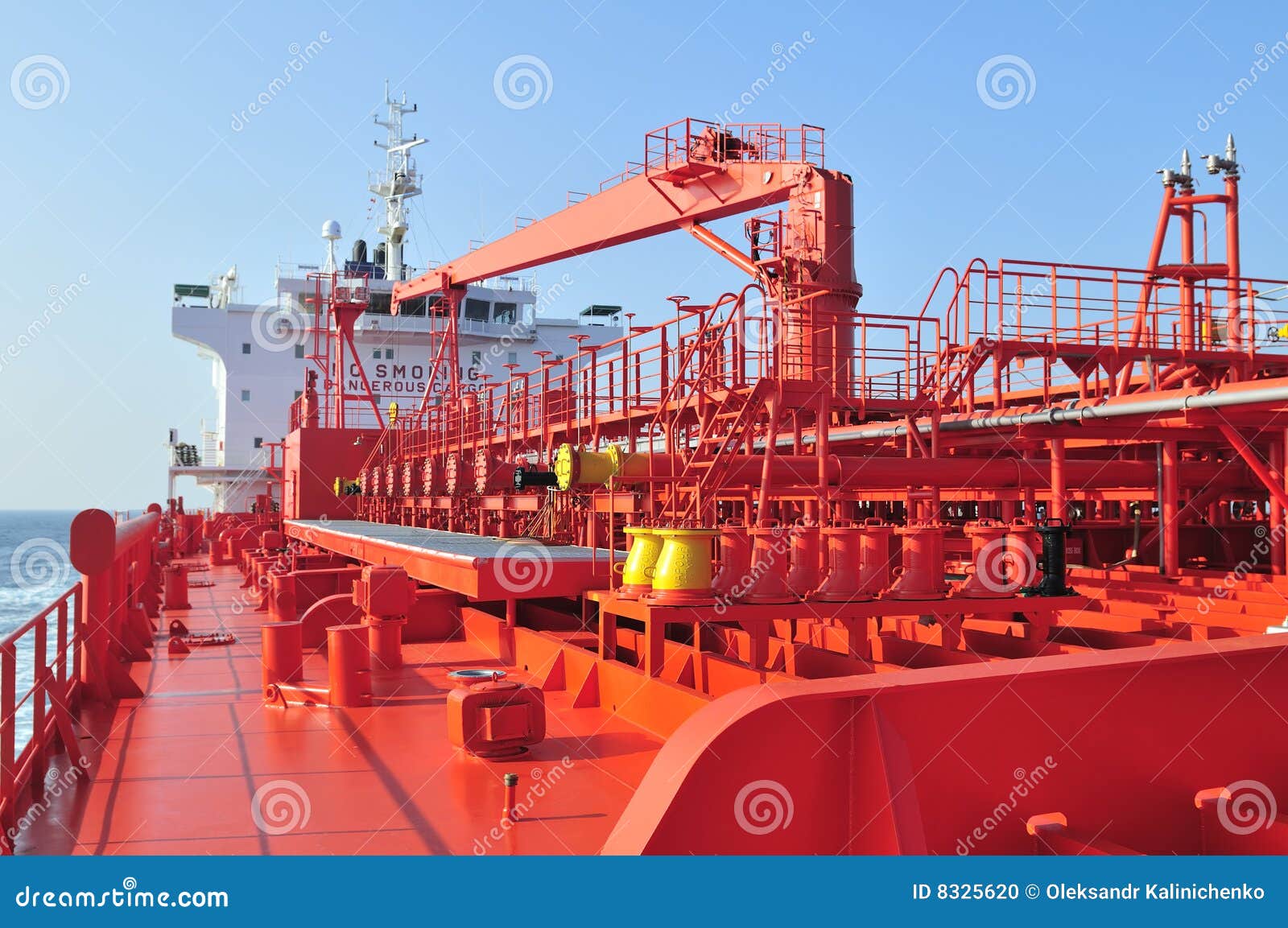 Tanker Crude Oil Carrier Ship Stock Photo - Image of global, boat: 8325620