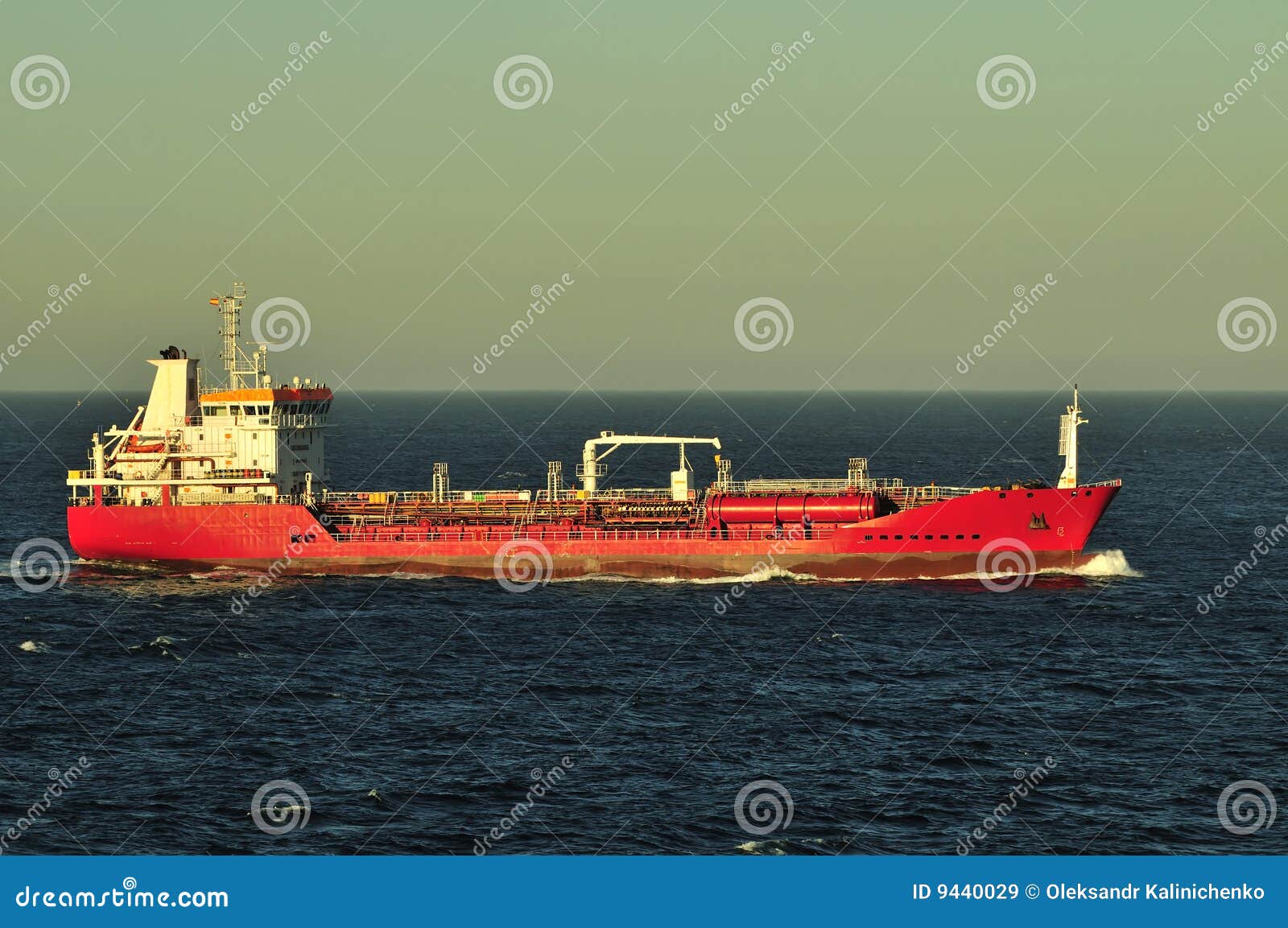 Tanker Crude Oil Carrier Ship Stock Image - Image of equipment ...