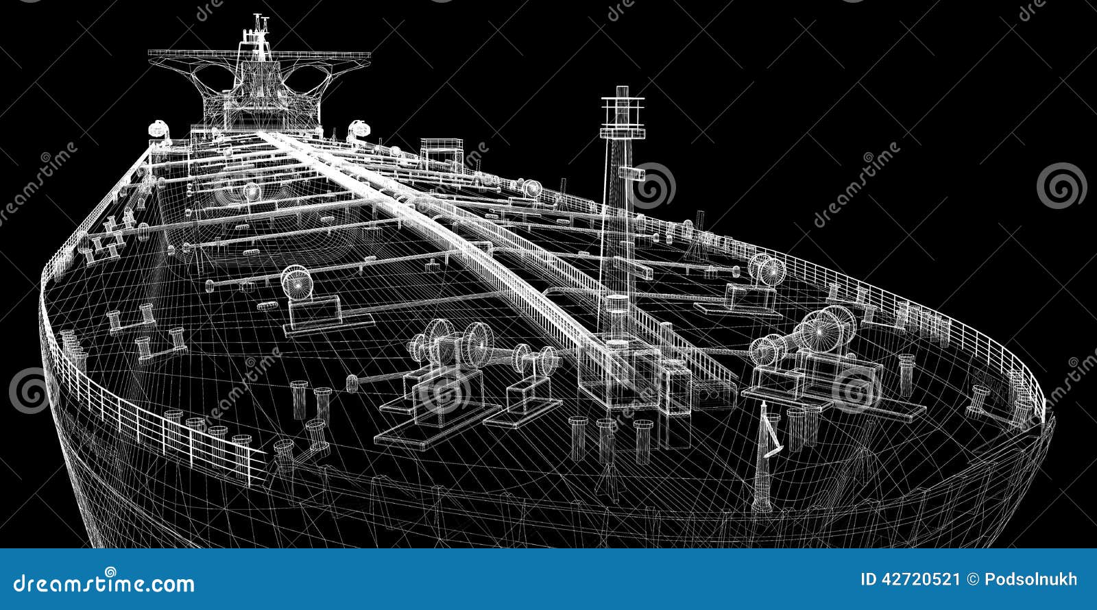 Tanker Crude Oil Carrier Ship Stock Image - Image of energy, gasoline ...