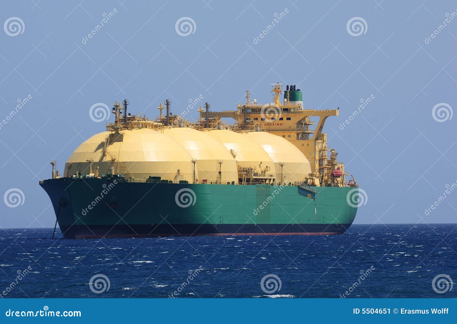 Tanker on sea stock image. Image of transportation, industrial - 5504651
