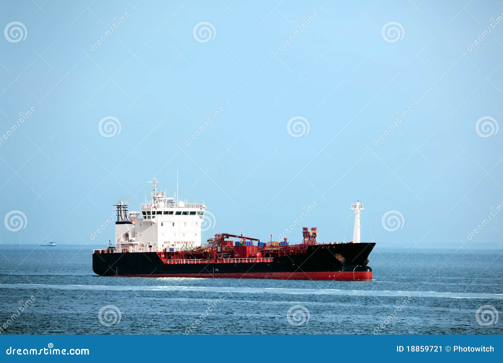 Tanker Ship Passes Under The The 25 April Bridge Stock Photo ...