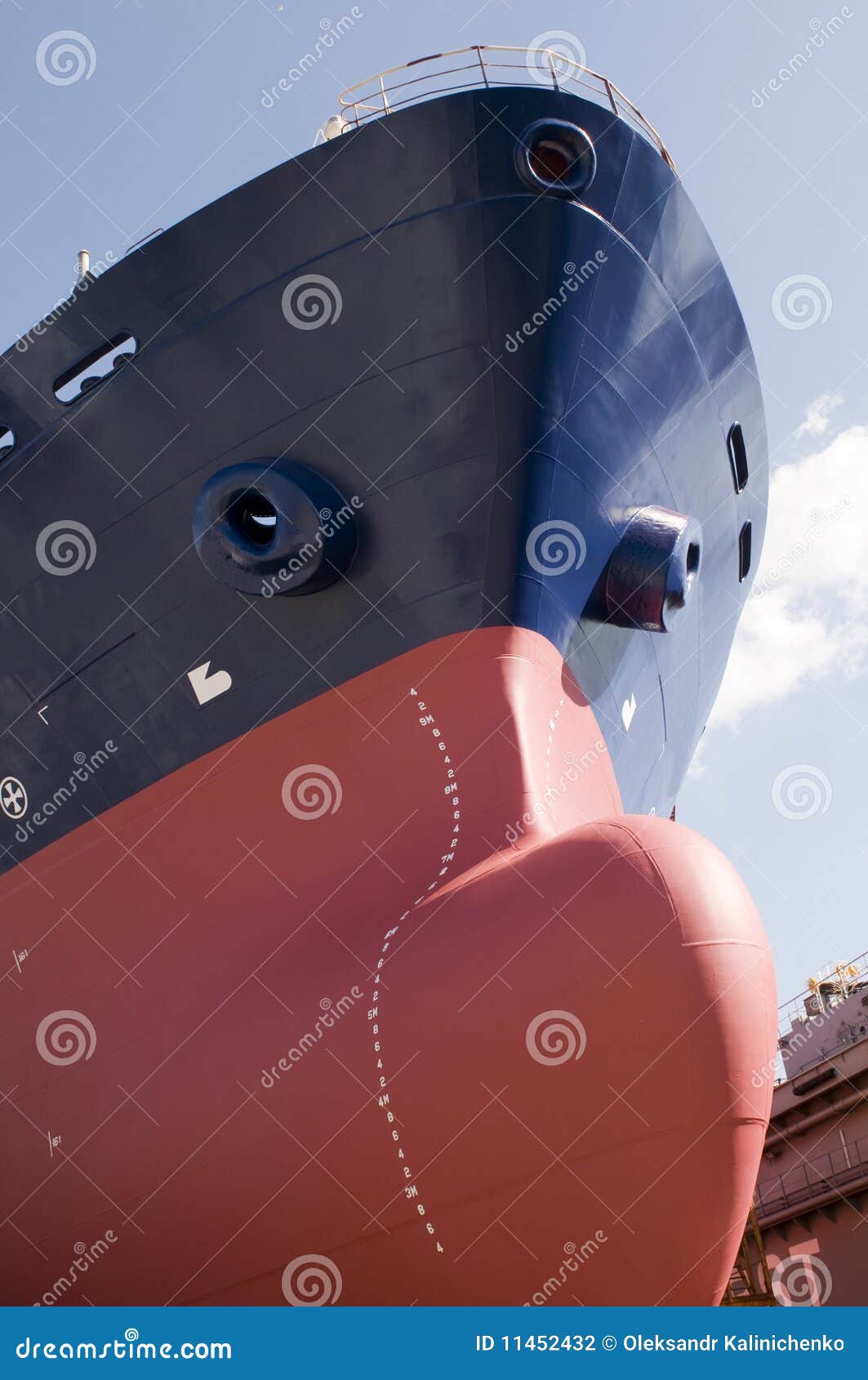 Tanker in shipyard stock photo. Image of transport, newbuilding - 11452432