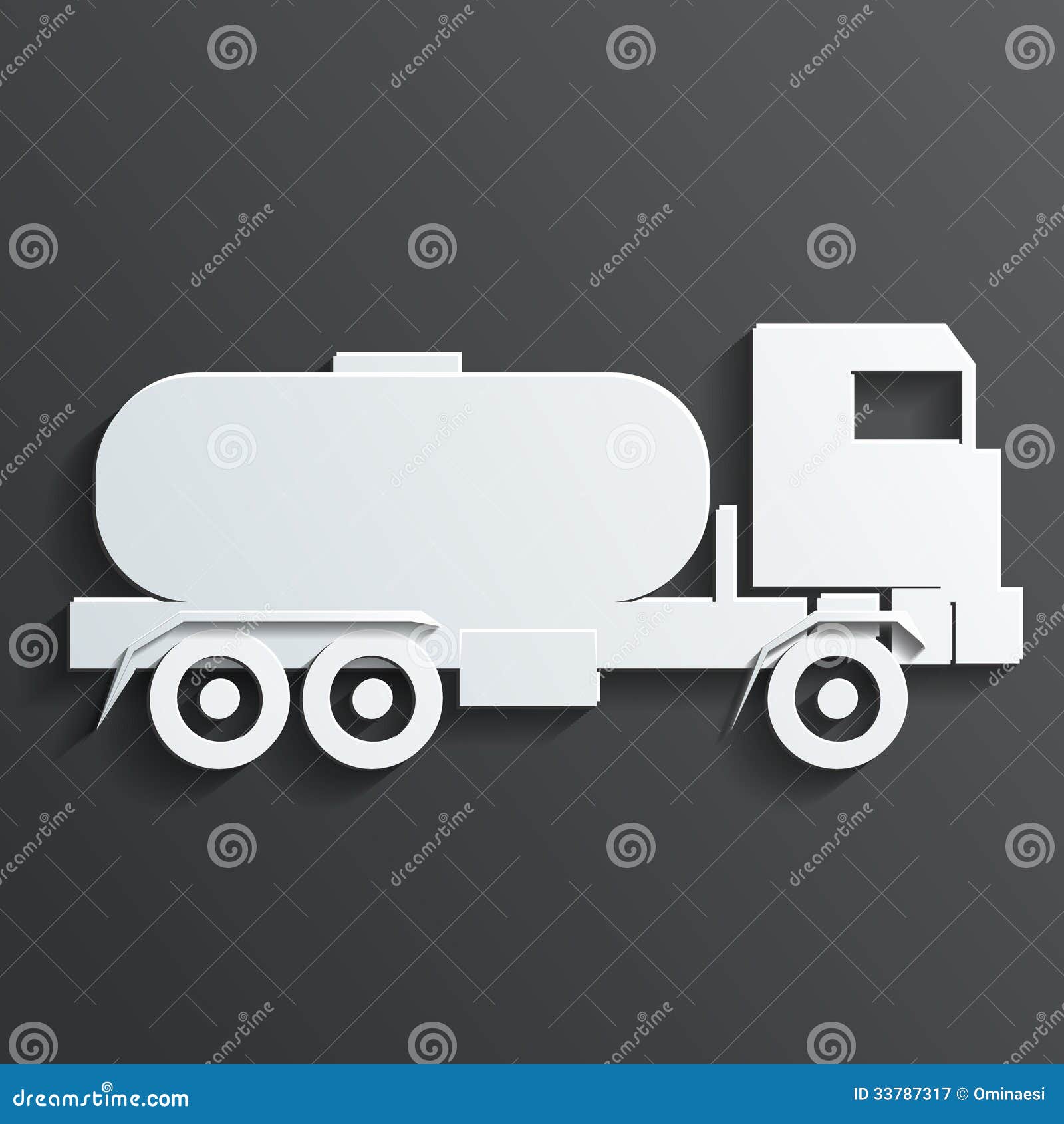 Tanker trucks vector stock vector. Illustration of diesel - 33787317