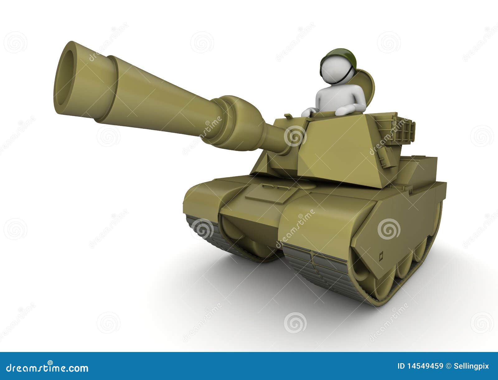 Tankman - Army Royalty-Free Stock Photography | CartoonDealer.com #14549459