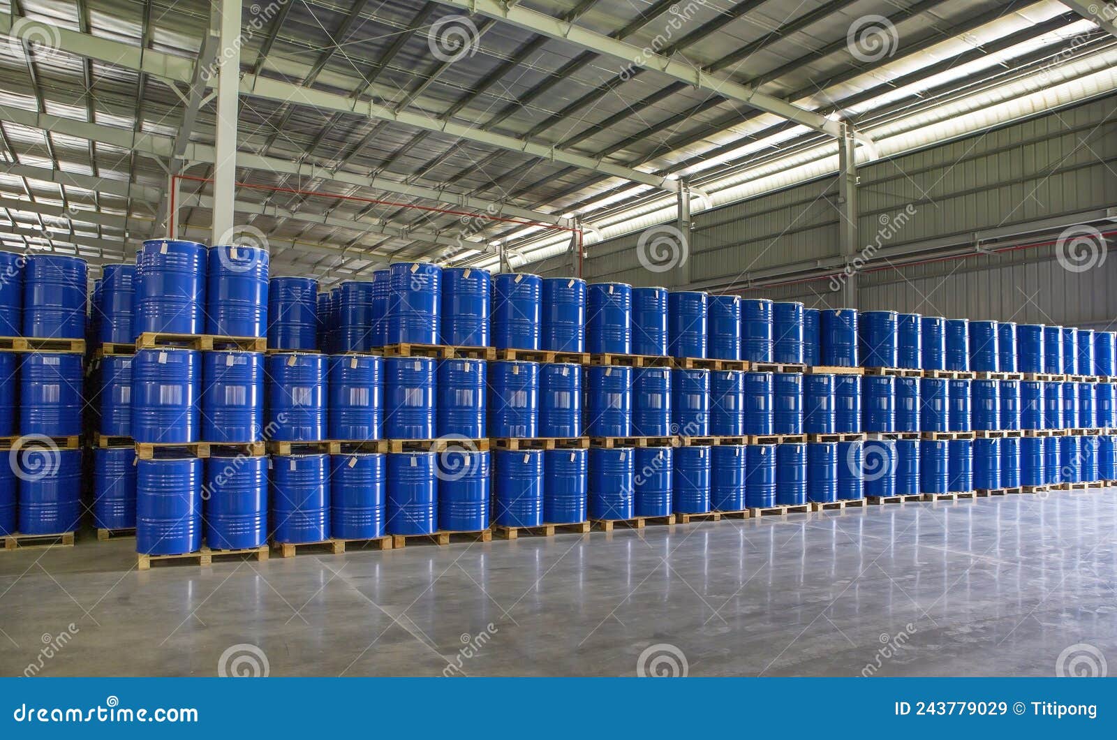 The Tanks are Arranged in the Factory Stock Image - Image of tanks ...