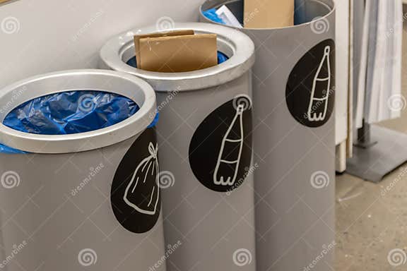 Tanks for Garbage, Garbage Collection Stock Image - Image of organic ...