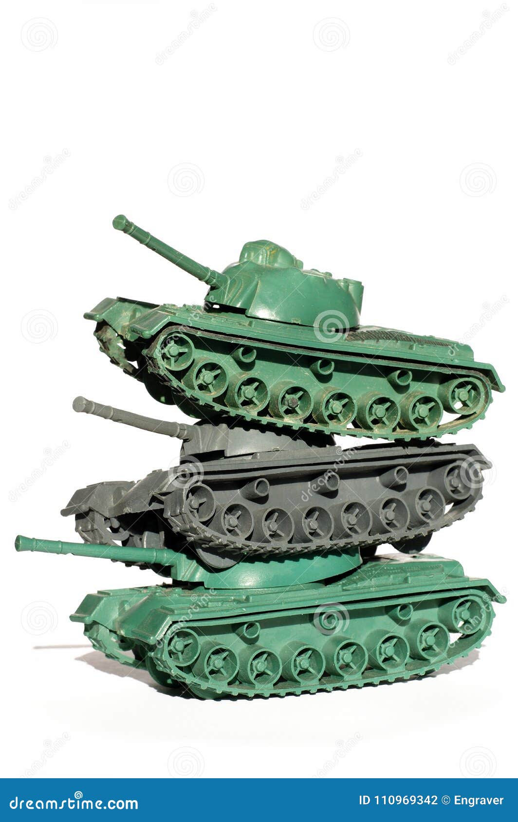 Tanks Toy Objects Isolated Military Theme Stock Photo - Image of force ...