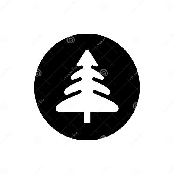 Tannenbaum Icon - Simple Vector Illustration Stock Vector ...