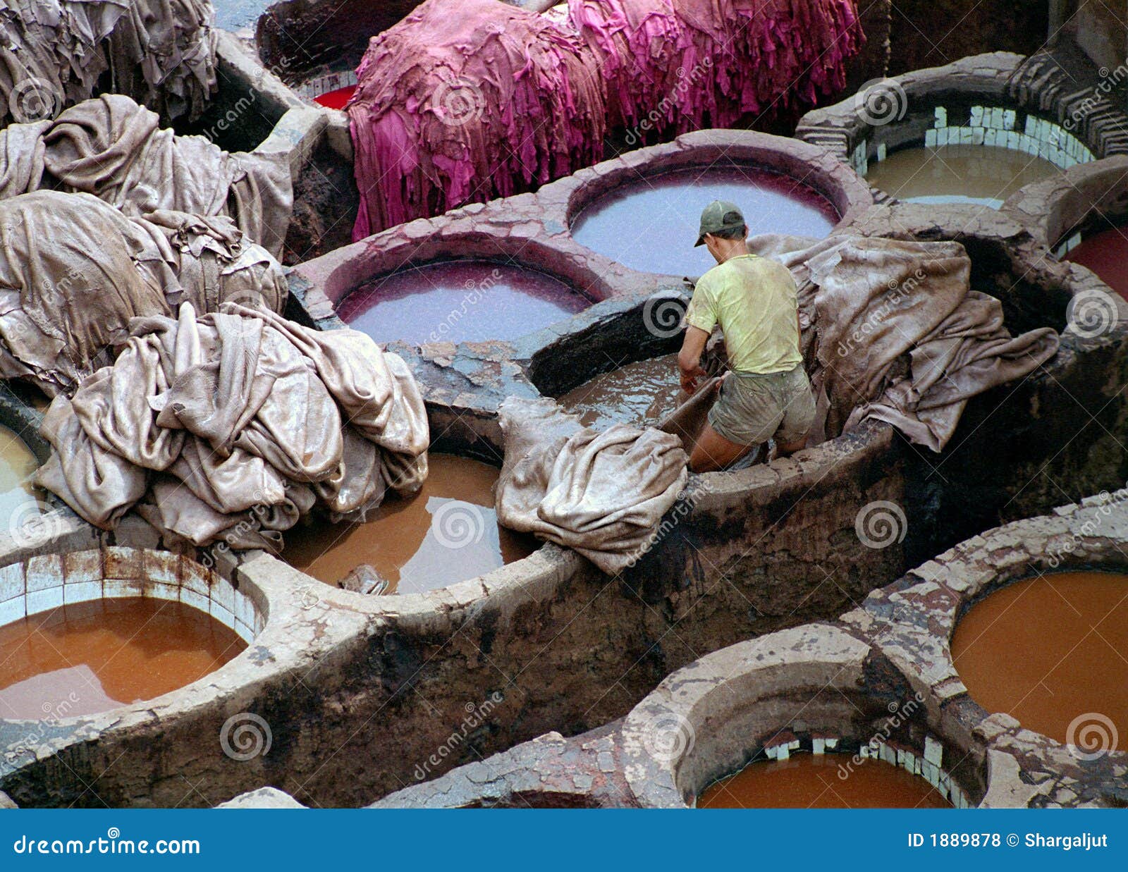 Tanneries, #1 stock photo. Image of color, history, geometric - 1889878