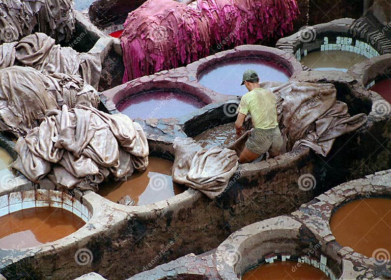 Tanneries, #1 stock photo. Image of color, history, geometric - 1889878