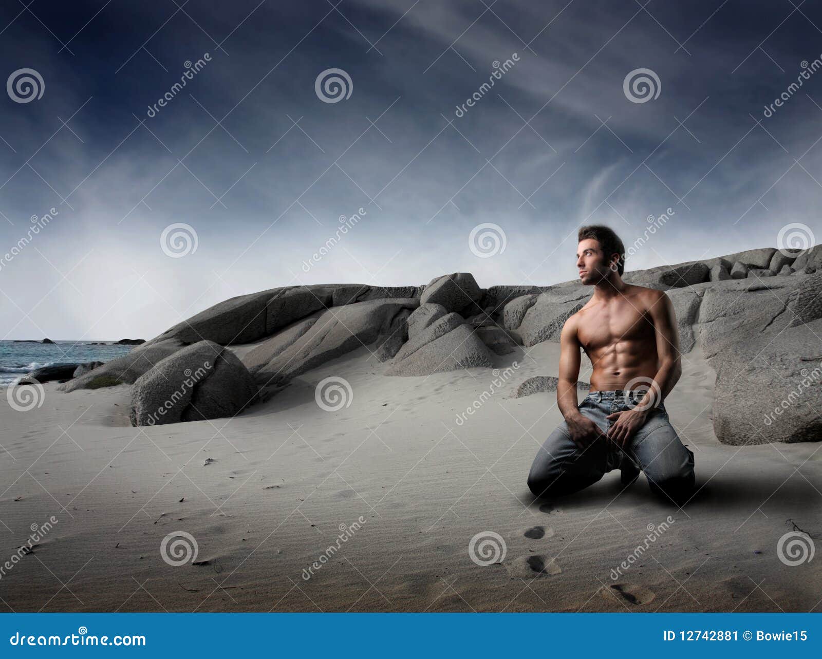 Tanning at the beach stock image. Image of beauty, sport - 12742881