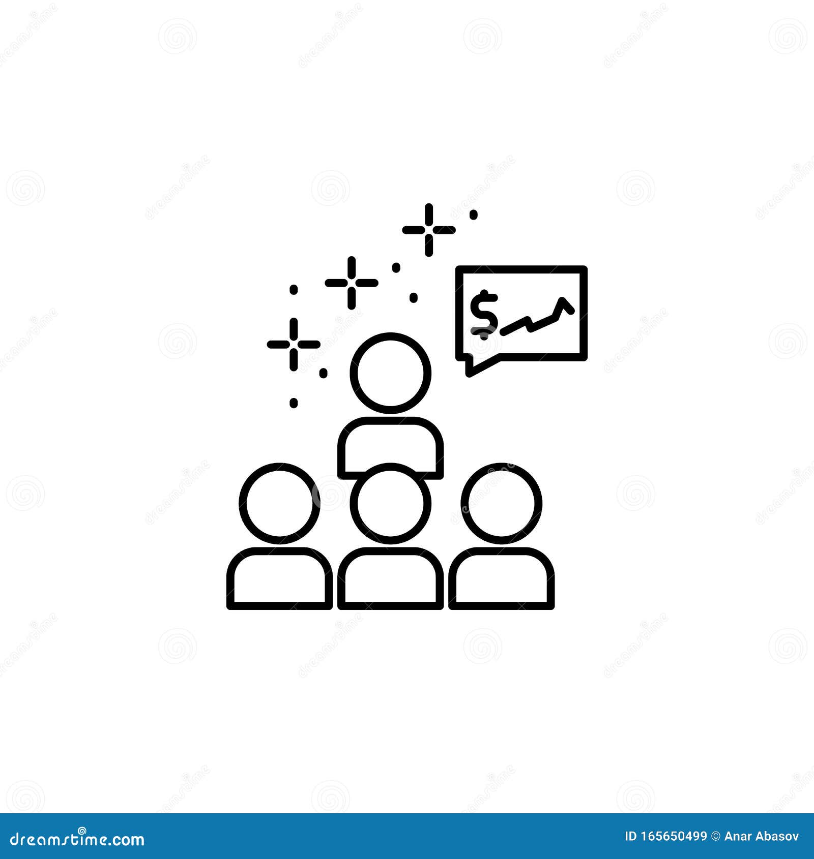 People Chart Bar Logo Vector Icon | CartoonDealer.com #213383818