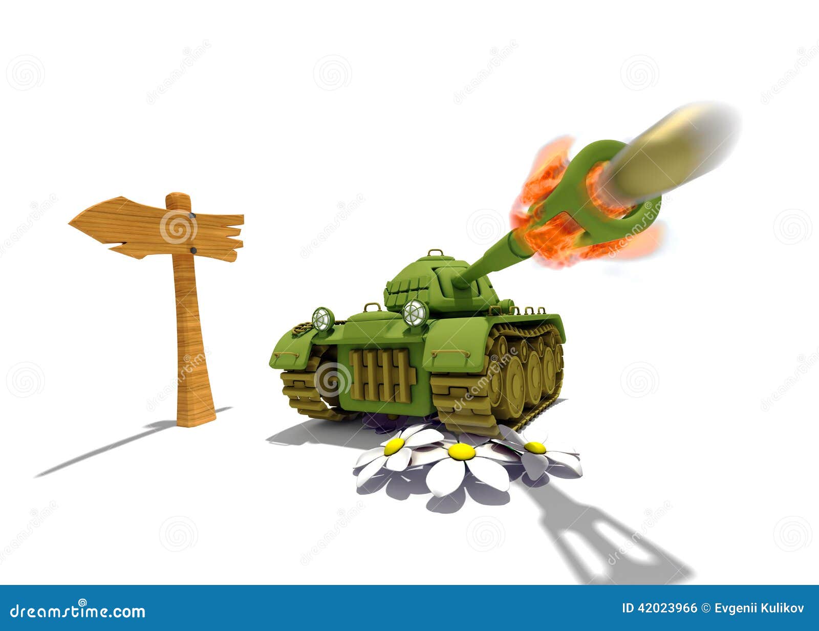 Tanque Dos Desenhos Animados Ilustração Stock - Ilustração de estrada ...