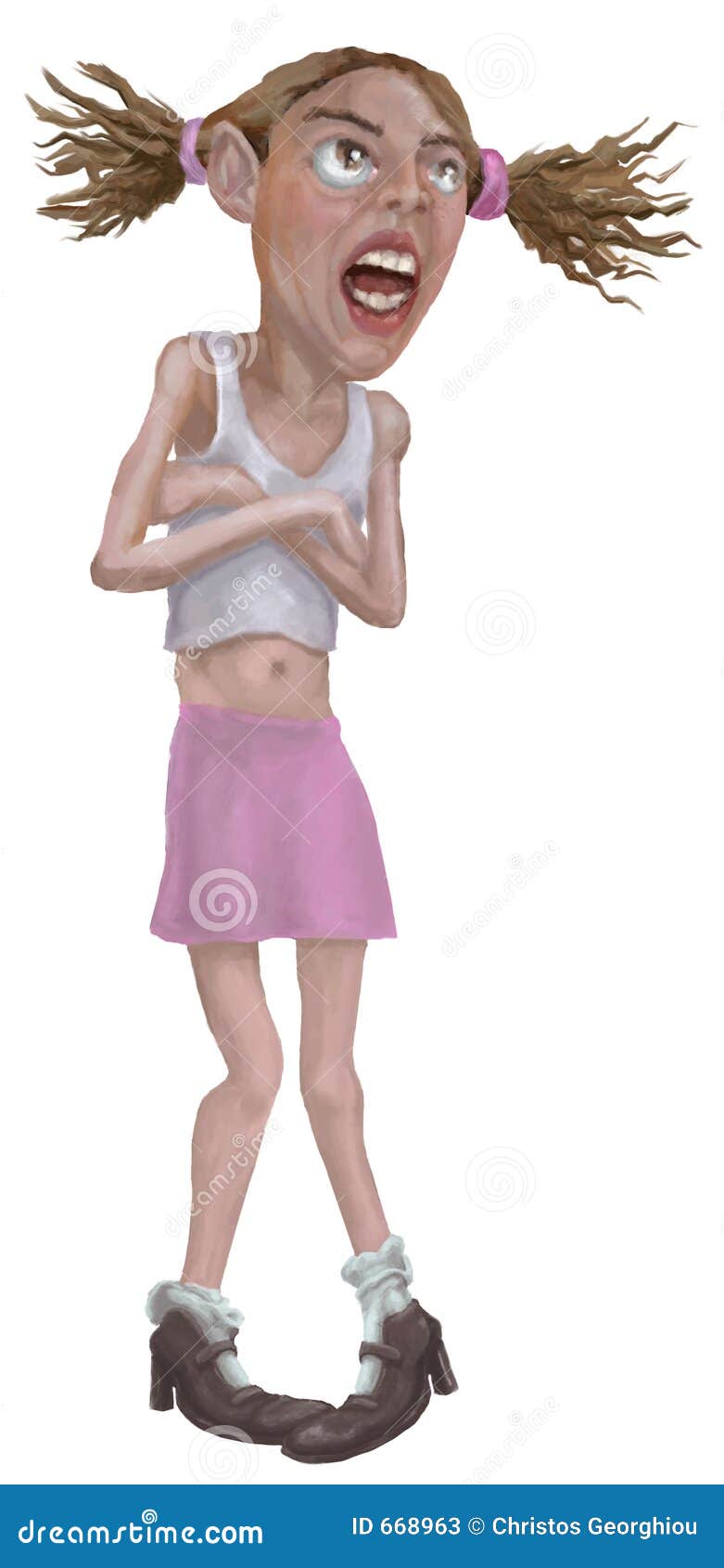 Tantrum stock illustration. Illustration of issues, annoyed - 668963