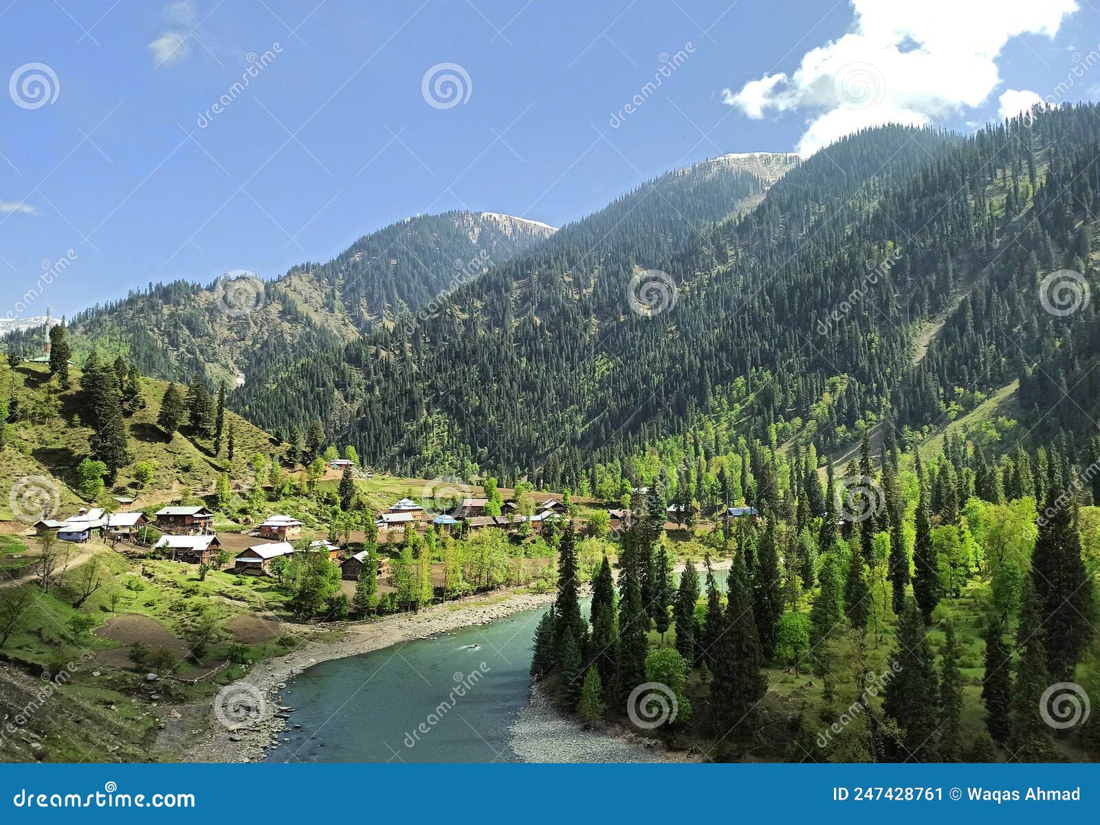 Taobat View Azad Kashmir Pakistan Stock Image - Image of azad, pakistan ...