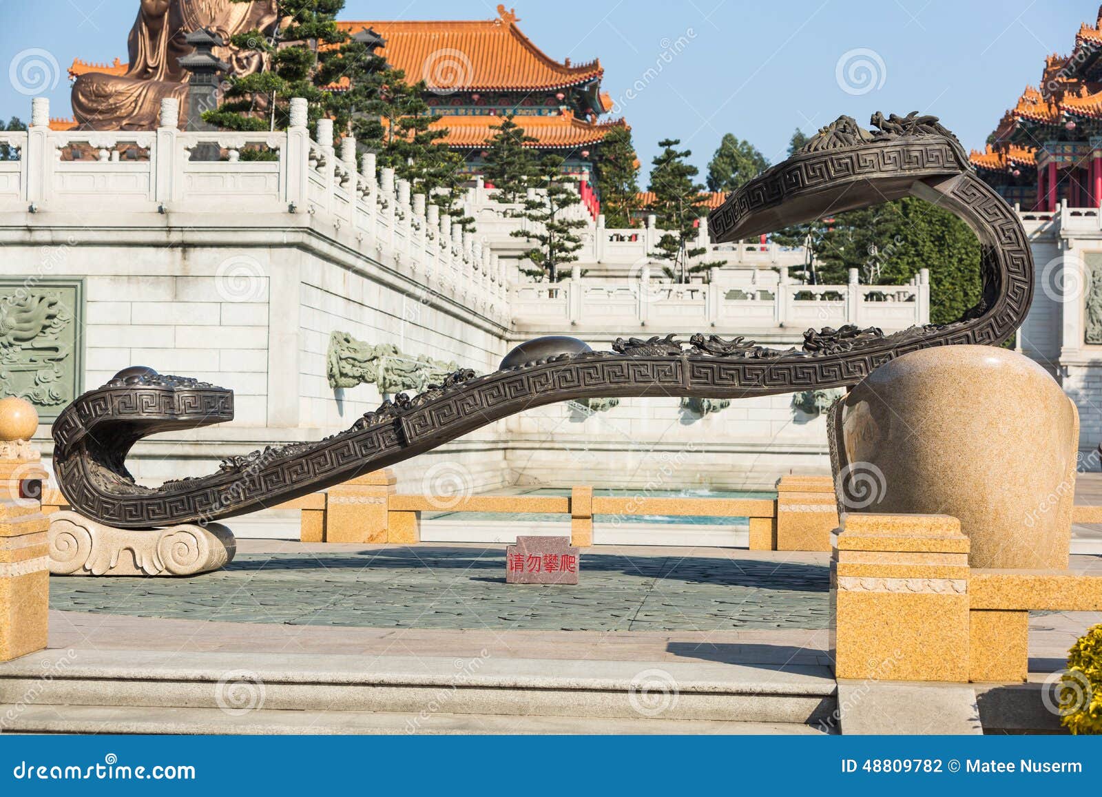 Taoist scripture statue stock photo. Image of taoist - 48809782