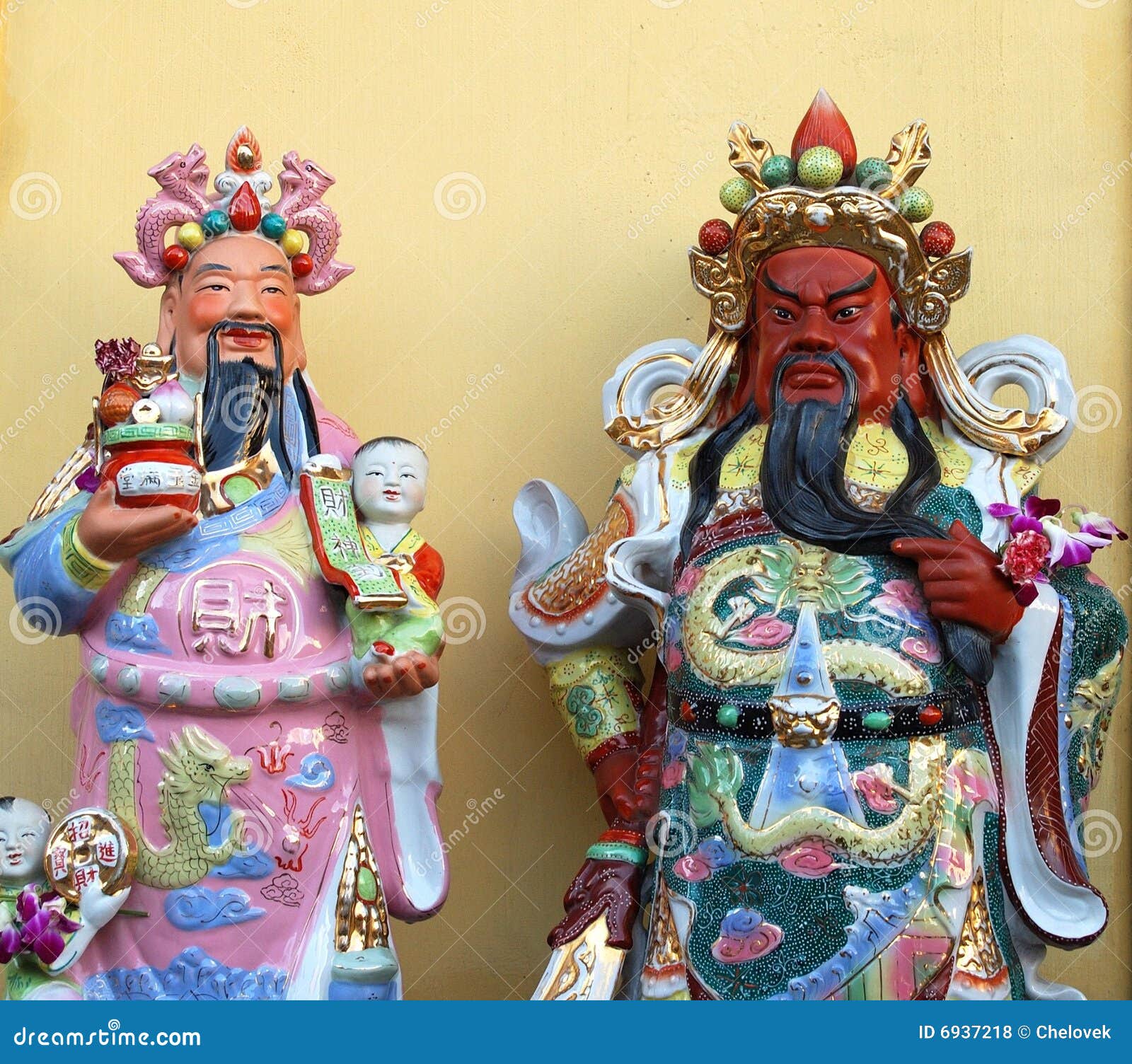 Taoist statues stock photo. Image of sculpture, close - 6937218