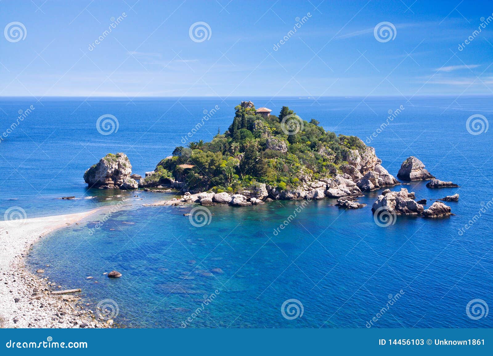 Taormina Beach stock image. Image of europe, mediterranean - 14456103