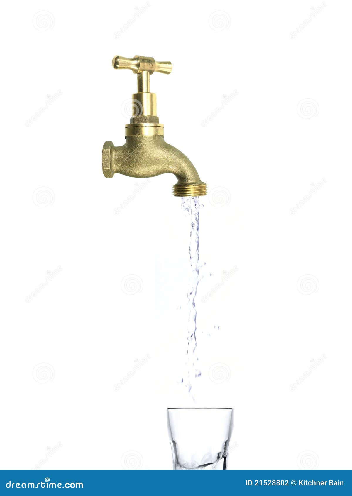 Tap stock photo. Image of splashing, chrome, domestic - 21528802
