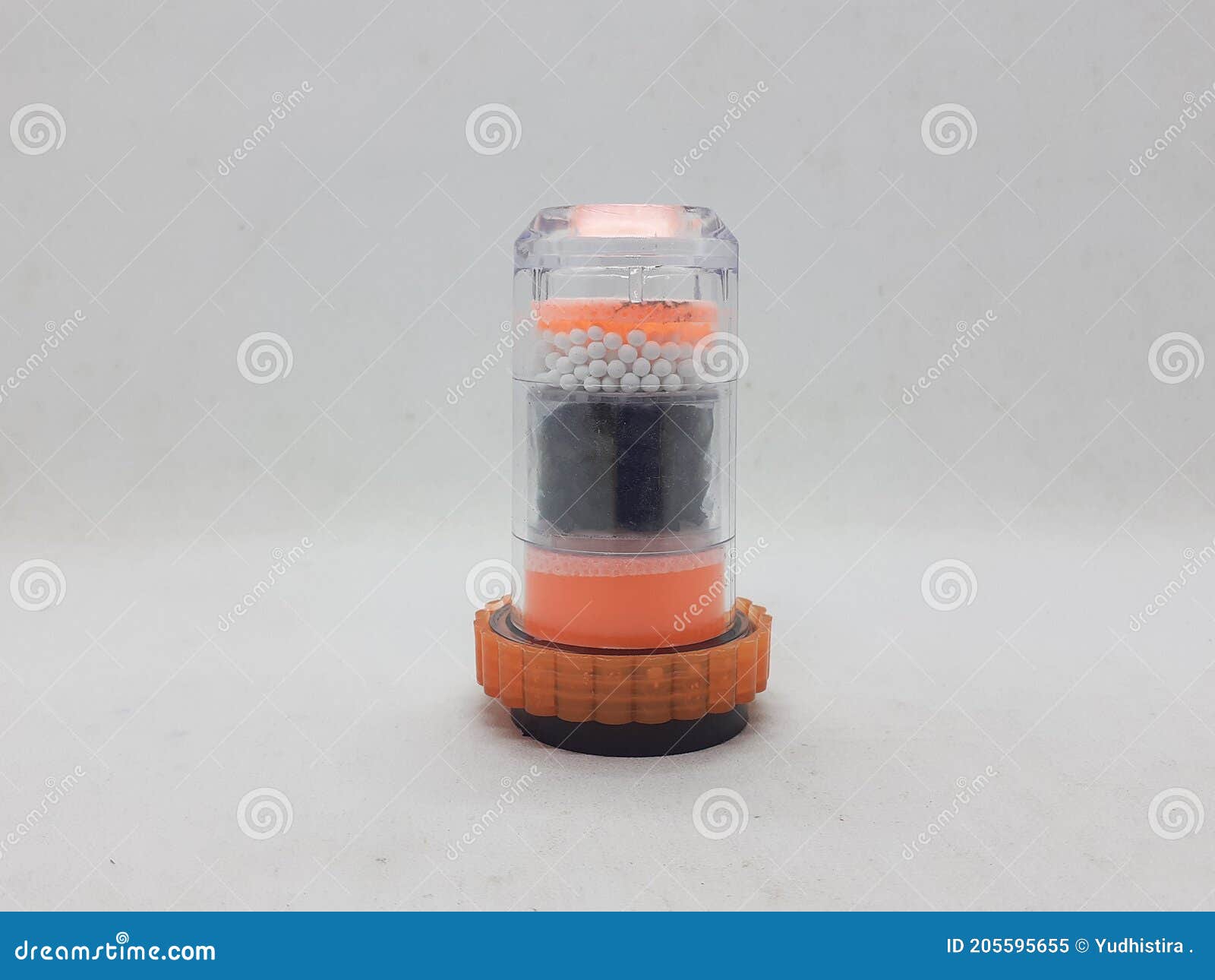 Tap Attached Water Filter on White Isolation Background Stock Image ...