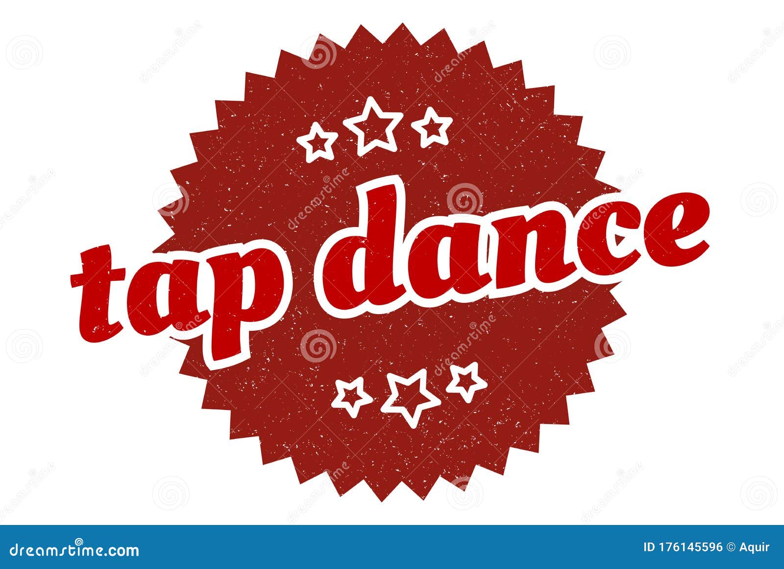 Tap Dance Sign. Tap Dance Vintage Retro Label Stock Vector ...