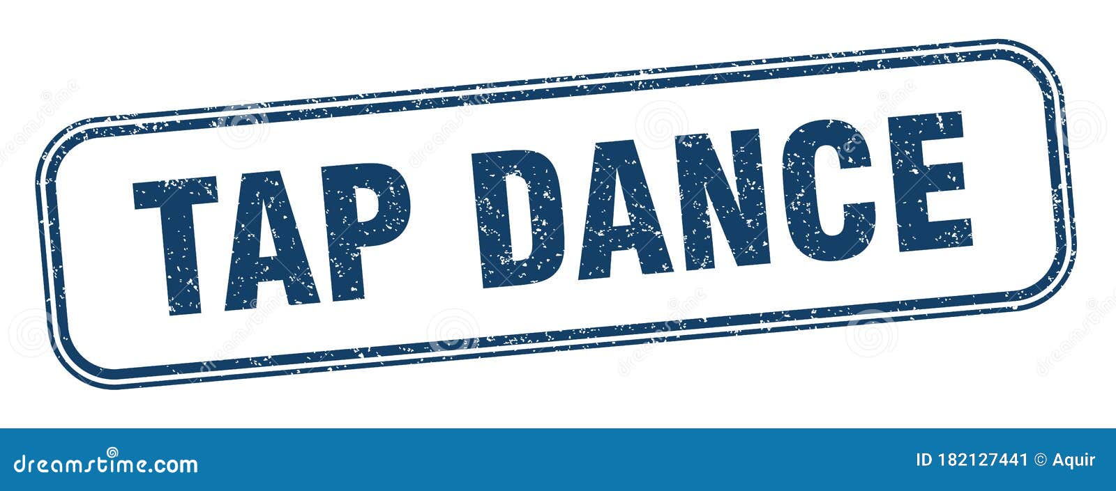 Tap Dance Stamp. Tap Dance Square Grunge Sign Stock Vector ...