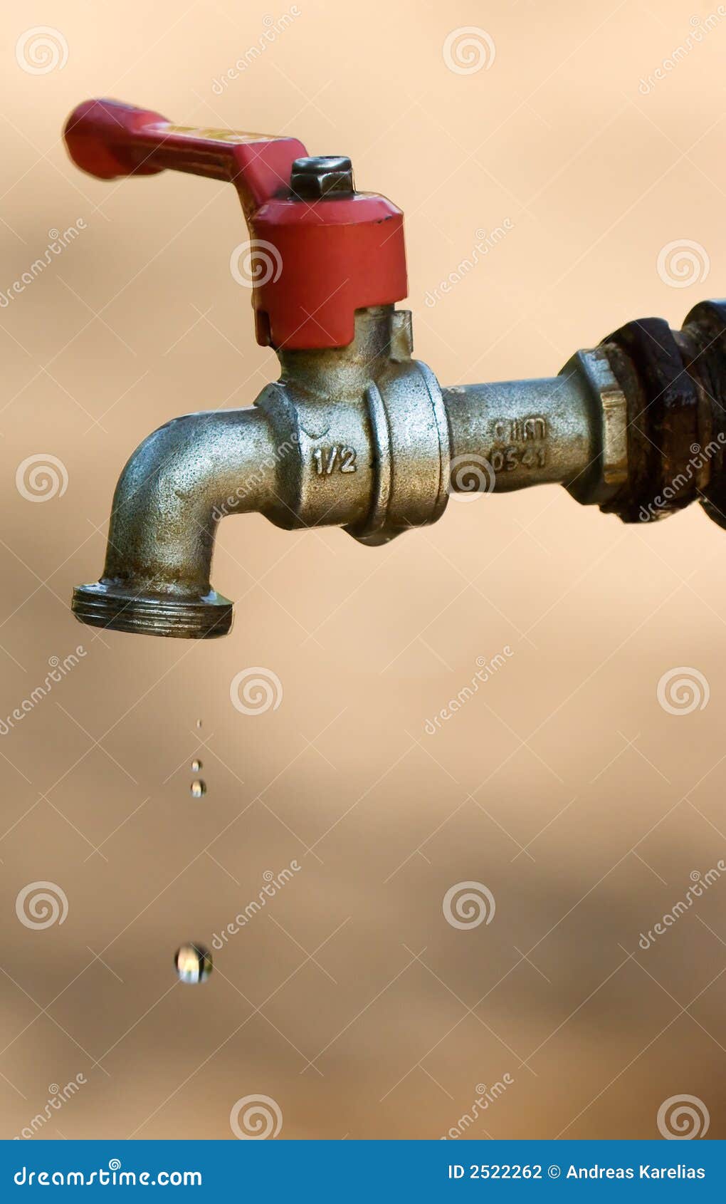 Tap with droplets stock photo. Image of shortage, problematic - 2522262