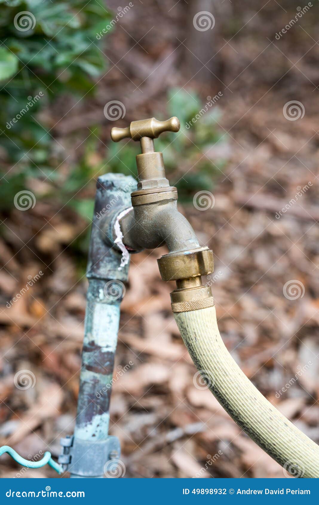 Tap and Hose stock photo. Image of leak, lead, spigot - 49898932