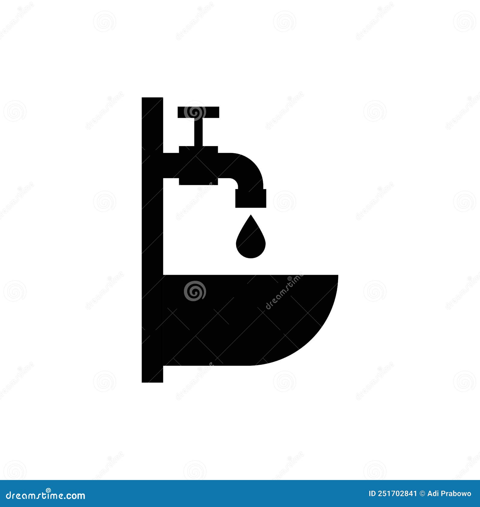 Tap Icon Logo Vector Design Stock Vector - Illustration of metal, valve ...