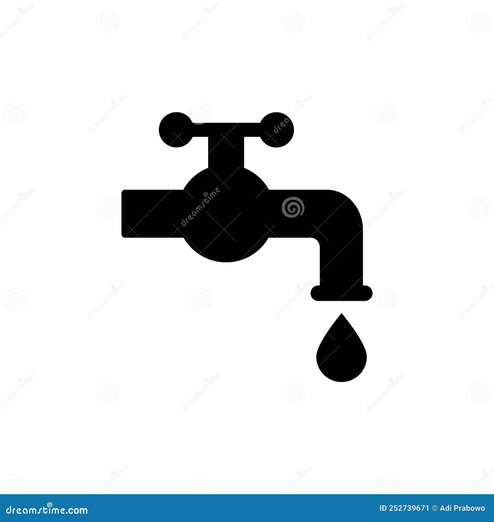 Tap Icon Logo Vector Design Stock Vector - Illustration of flow, open ...
