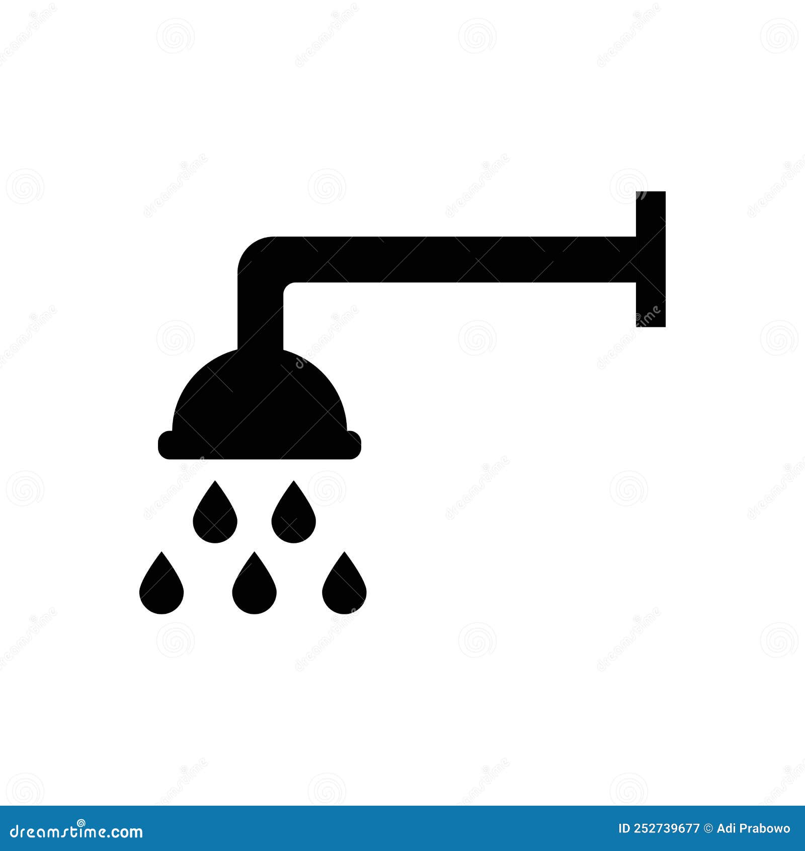 Tap Icon Logo Vector Design Stock Vector - Illustration of water ...