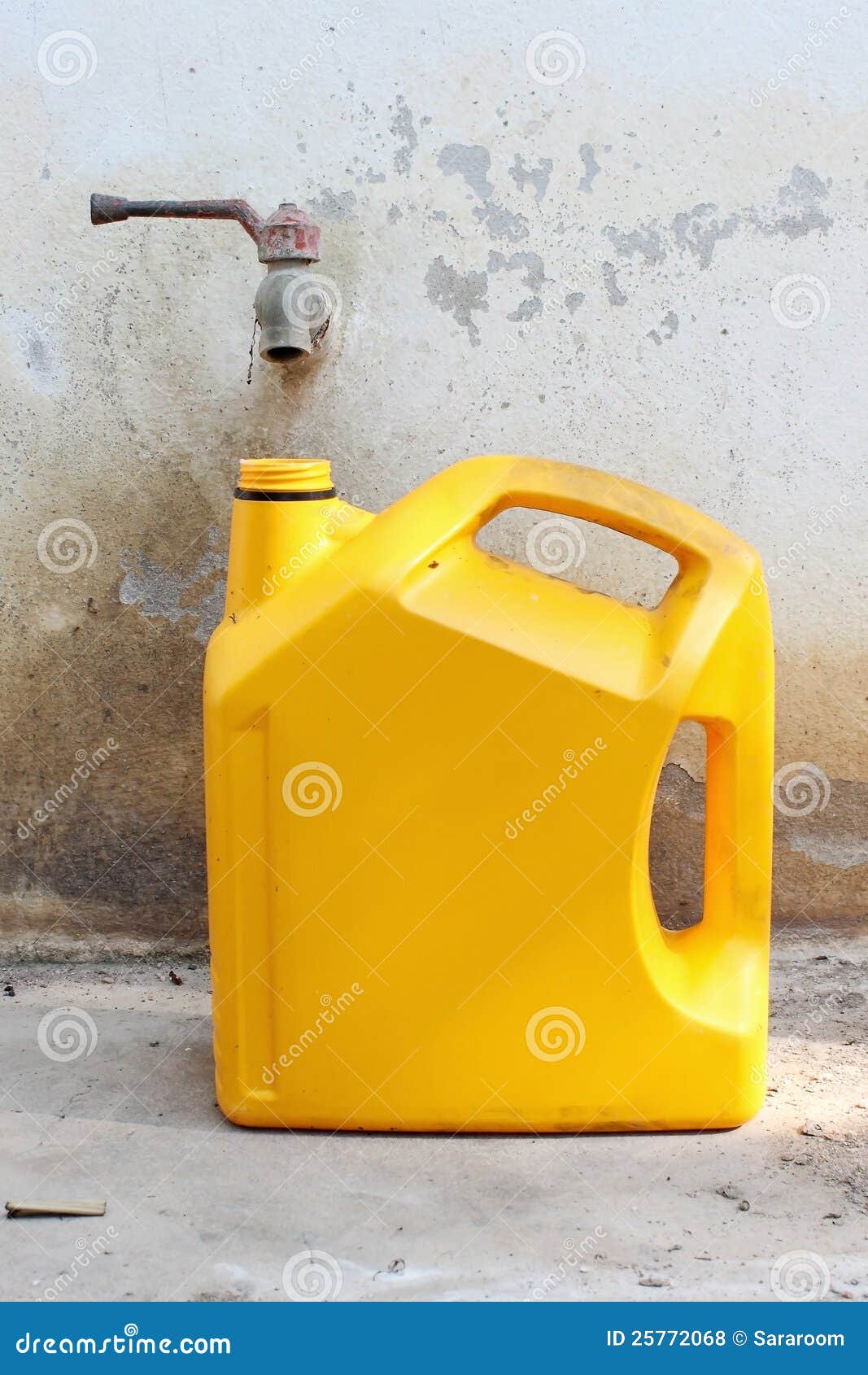 Tap and oil container stock photo. Image of construction - 25772068