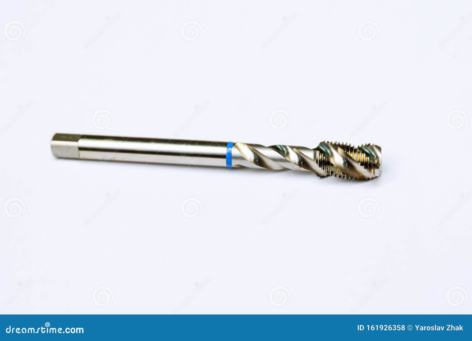 Tap for Threading in Metal. Tool for Metal Processing. Stock Photo ...
