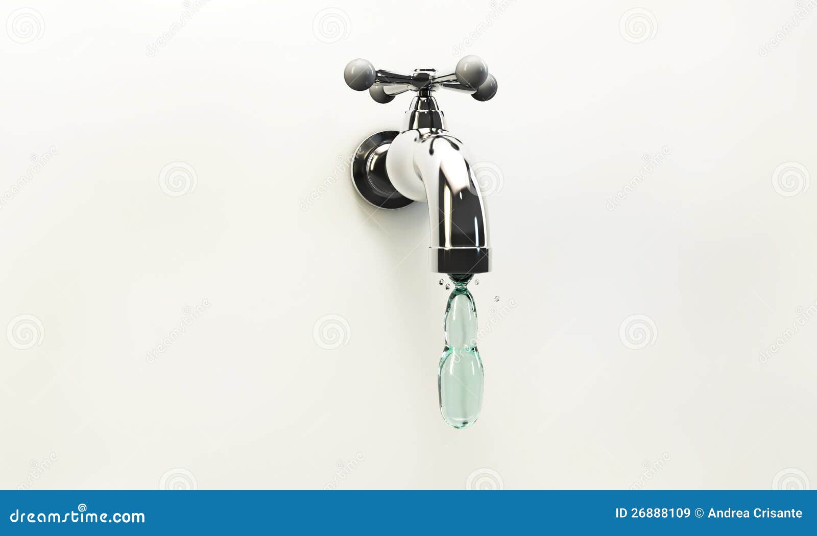 Tap water drop stock illustration. Illustration of liquid - 26888109