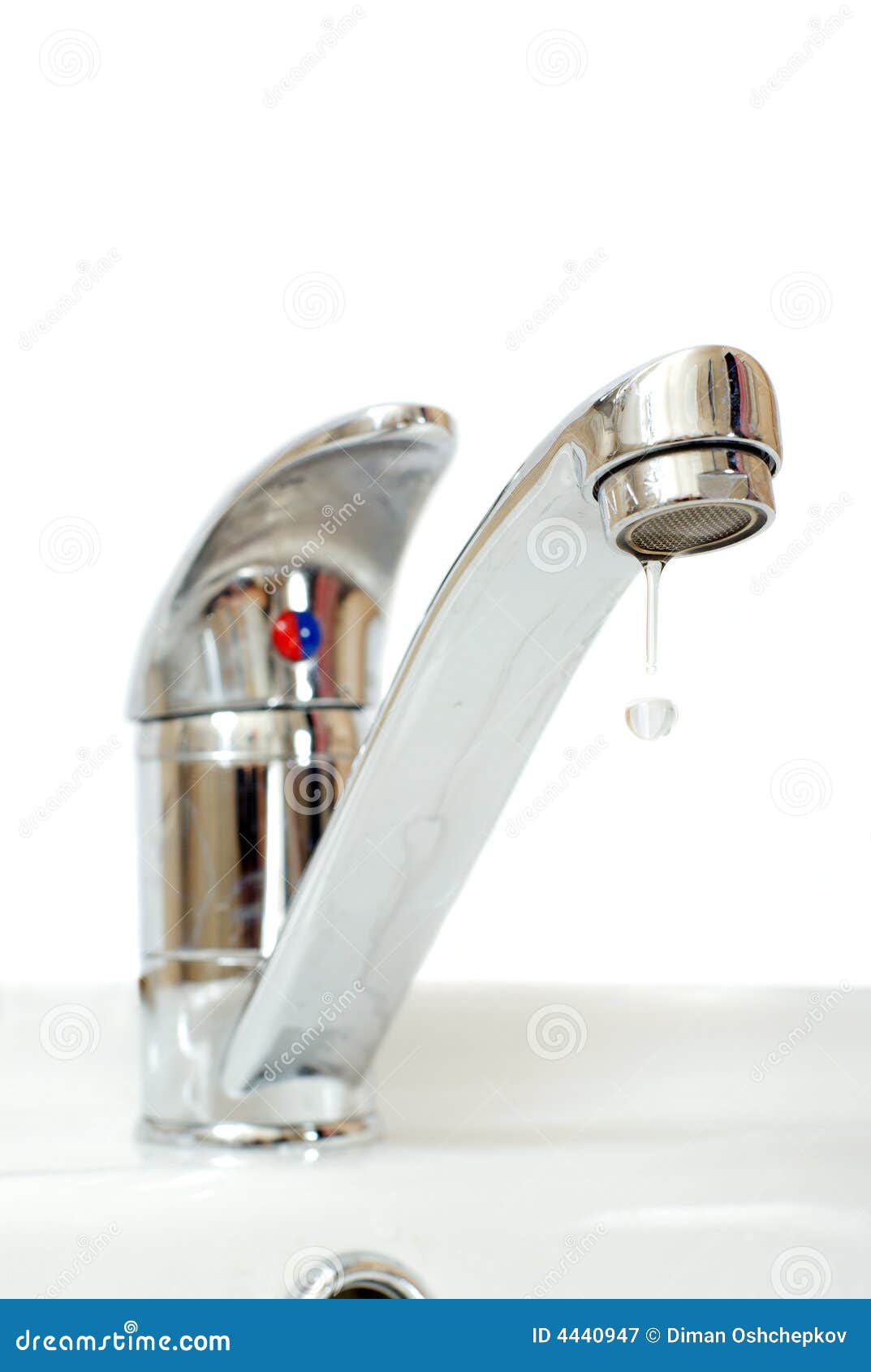 Tap and water drop stock image. Image of drops, drip, plumbing - 4440947