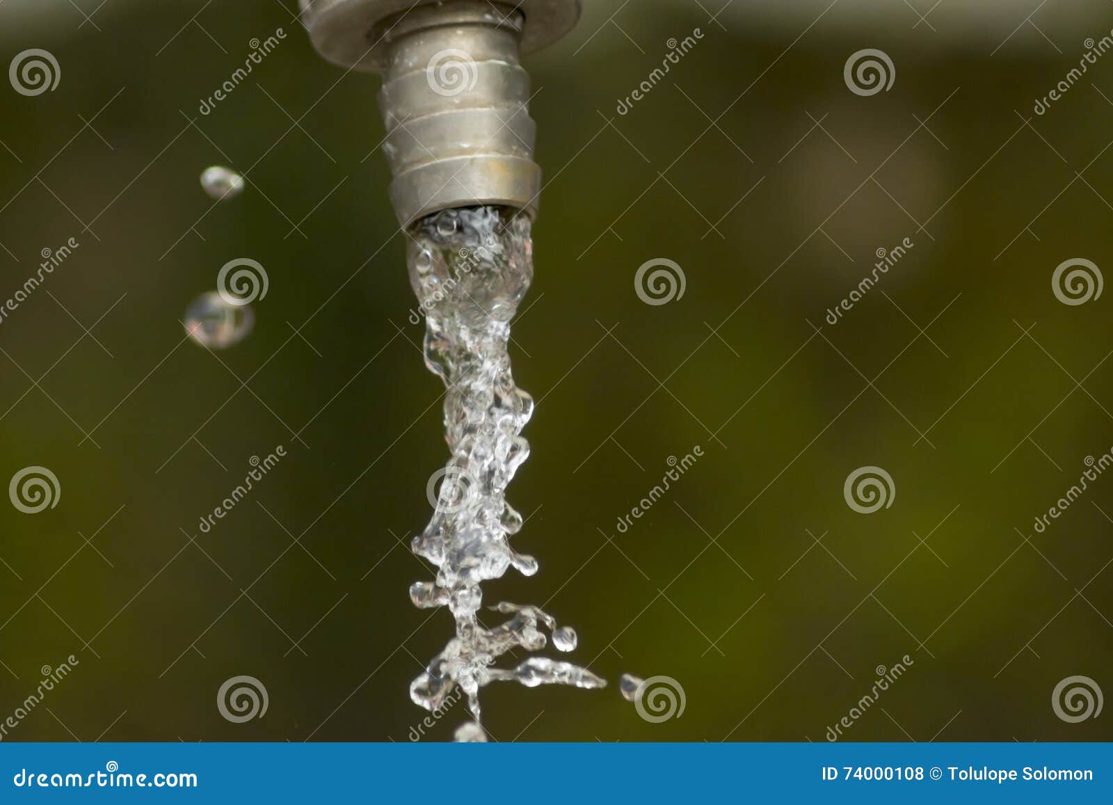 Tap Water stock photo. Image of colourless, dropping - 74000108