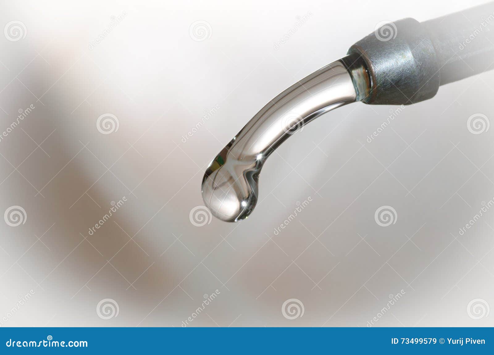 Tap water jet stock image. Image of chrome, flowing, faucet - 73499579
