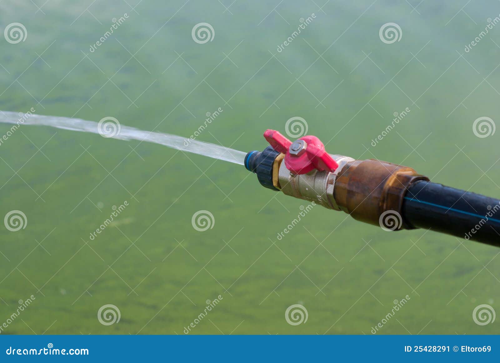 Tap water spray stock image. Image of consumption, liquid - 25428291